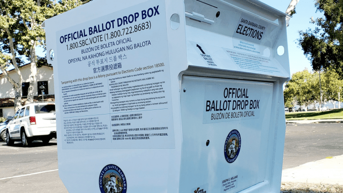 More than 30 countywide secure ballot drop boxes available Oct. 5 ...