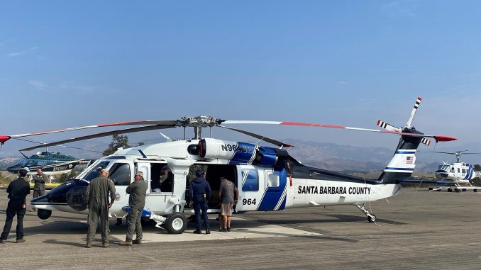 County Sheriff-Fire introduce Copter 964 to Air Support Unit - Santa ...